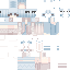 Fluffy clouds | Minecraft Skin