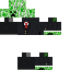 Minecraft Legacy Edition; Creatures and Beasts skin pack - Creeper in a ...