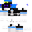 bonnie_mario protogen maid | Minecraft Skin