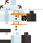 Creaking infected snowman (credits to trashbox) | Minecraft Skin