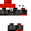 redstone man in suit | Minecraft Skin