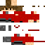 8 bit skin red uwu | Minecraft Skin