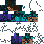 sculk-infested steve | Minecraft Skin