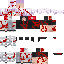 Gojo after world cutting slash | Minecraft Skin