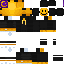 Golden Hacker | Minecraft Skin