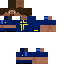 Steve Boca Jrs 3rd Kit 2023 | Minecraft Skin
