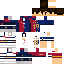 Pedri8 fc Barcelona 24/25 Champions League | Minecraft Skin