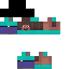 steve carrying something template | Minecraft Skin