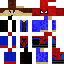 Spirderman/Peter parker | Minecraft Skin