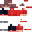 HIve style boy red hoodie | Minecraft Skin