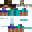Dreadhead Steve beach | Minecraft Skin