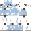 Frozen Blue Cow | Minecraft Skin