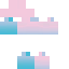 pink ~ blue gradient | Minecraft Skin