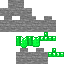 stone skin with emerald chestplate | Minecraft Skin