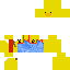 duck with poop stain | Minecraft Skin
