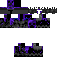 Purple Creeper Knight | Minecraft Skin
