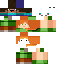 Alex holding Derp steve | Minecraft Skin