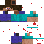 blood Herobrine | Minecraft Skin