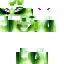 Green Mantis Alien | Minecraft Skin