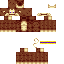 monkey with bracelet | Minecraft Skin