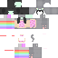 Nyan Cat alien :p | Minecraft Skin