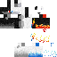fire ice wolf | Minecraft Skin