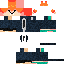 Pico with suit | Minecraft Skin