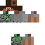 Bare Bones Stone Steve | Minecraft Skin