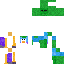 discombobulated chicken jockey | Minecraft Skin