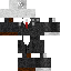 Slender man | Minecraft Skin