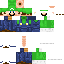 Buff Luigi | Minecraft Skin
