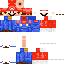 Buff Mario | Minecraft Skin