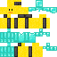 Duck in diamond armor (full set) | Minecraft Skin