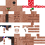 Ripped Iskall vilager | Minecraft Skin