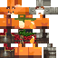 Fox Knight With Removable Armor | Minecraft Skin