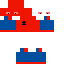 spooderguy with chlorine in eyes | Minecraft Skin