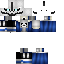 Sans with a Gaster Blaster | Minecraft Skin