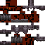 Magma Cube In Netherite Armor | Minecraft Skin
