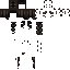 Very Long Braid HB Black | Minecraft Skin