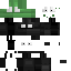 ~+R.E.P.O+~ (black holding green) | Minecraft Skin