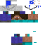Steve with a bucket | Minecraft Skin