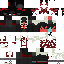 The red warden | Minecraft Skin