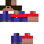 Red shirt derp (for my friend) | Minecraft Skin