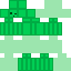 slime cube with lazy eye (WITH EFFECTS) | Minecraft Skin