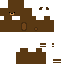 Brown teddy bear | Minecraft Skin