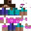 wierd steve | Minecraft Skin