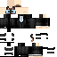Cat with suit | Minecraft Skin