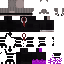 Purple Flaming hands | Minecraft Skin