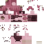 reskin pink zombie girl w dress + braid | Minecraft Skin