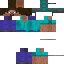 Steve with strange turtle shell | Minecraft Skin